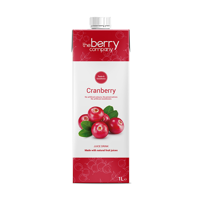 The Berry Company – Cranberry Juice 1L - V-Care