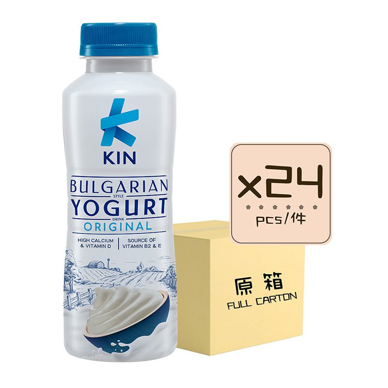 Kin - Bulgarian Yogurt Original 200ml x 24 (Full Carton) - 嘉心思亞洲有限公司